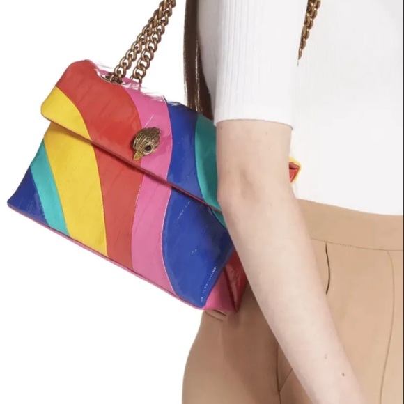 Kurt Geiger | Bags | Nwt Kurt Geiger Rainbow Leather Handbag | Poshmark